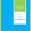 Cover Page - Download Template For MS Word - cover page yellow square